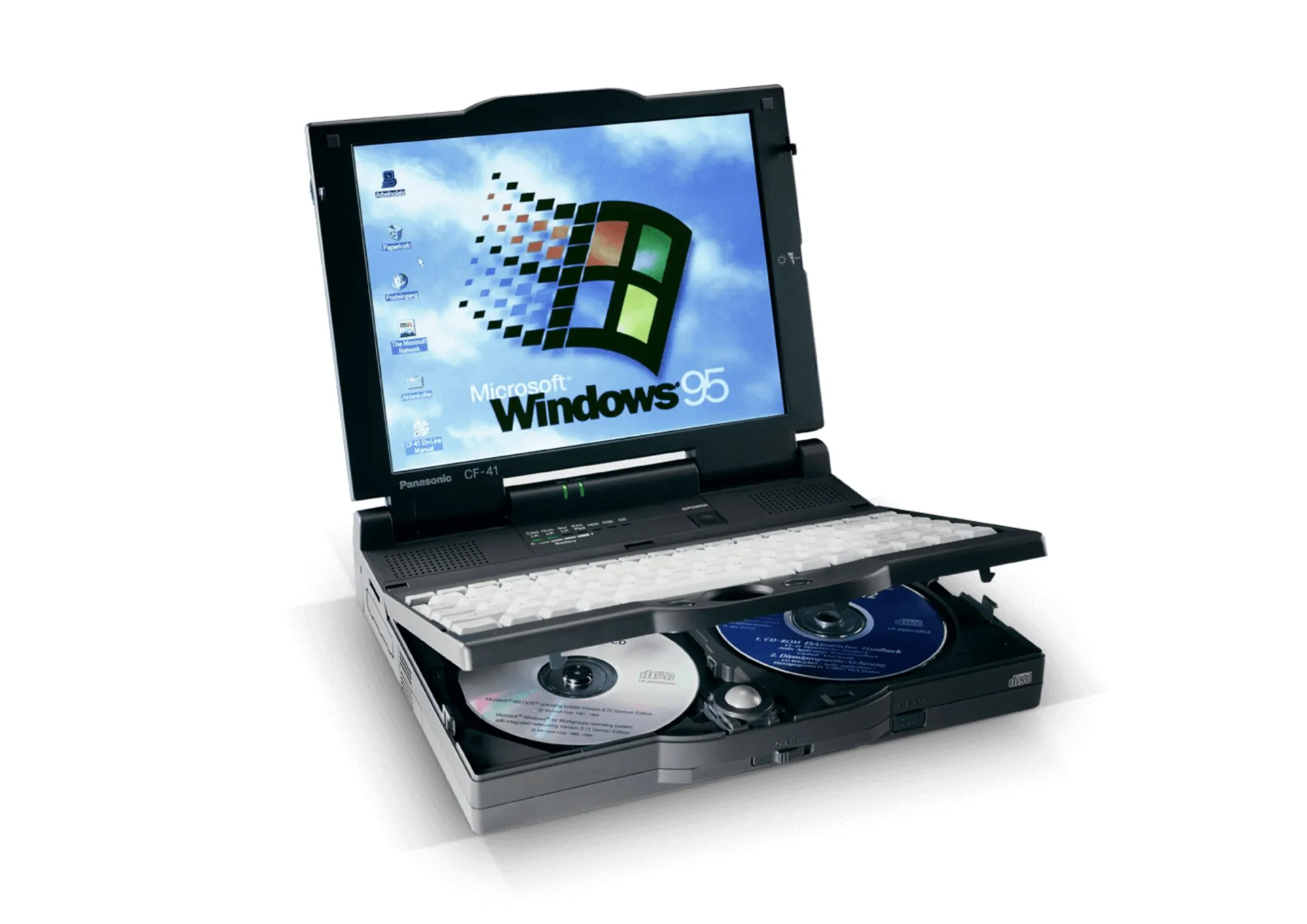 Panasonic Toughbook CF-41 (1995) – The Rugged Classic Laptop - 90kids.com