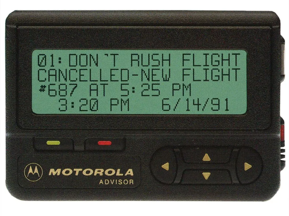 Motorola Advisor Pager - 90kids.com