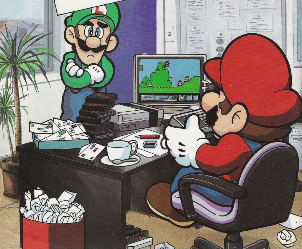 Mario at work
