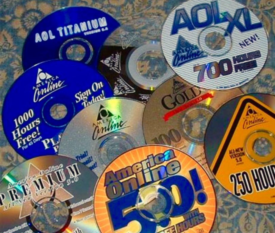 AOL Promotional CD’s - Free Internet by the Hour!