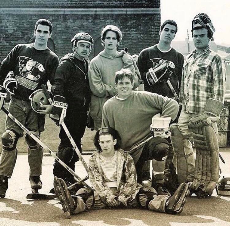 Airborne cast (Movie 1993) photo source: Seth Green’s instagram