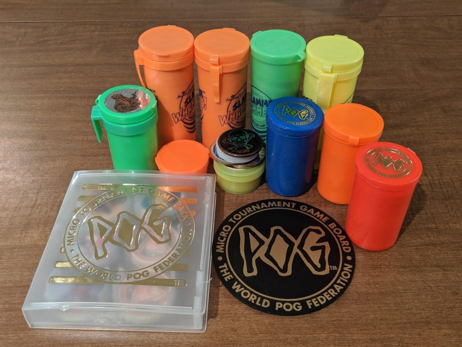 Found my old POG collection while visiting my parents.