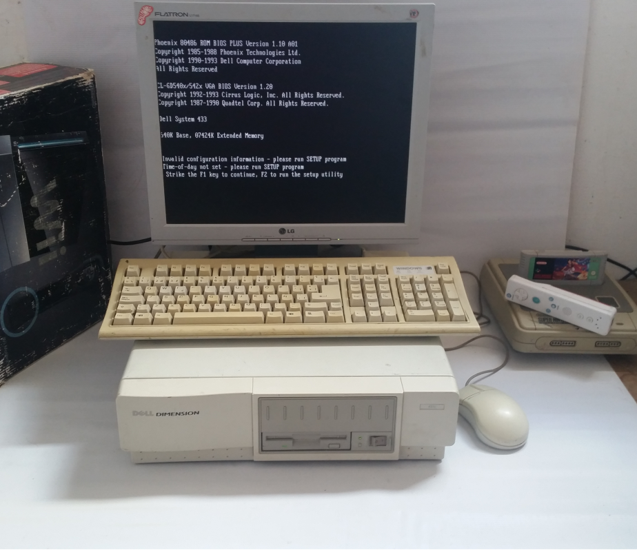 My Old_computer_Dell DIMENSION 433i (1994)