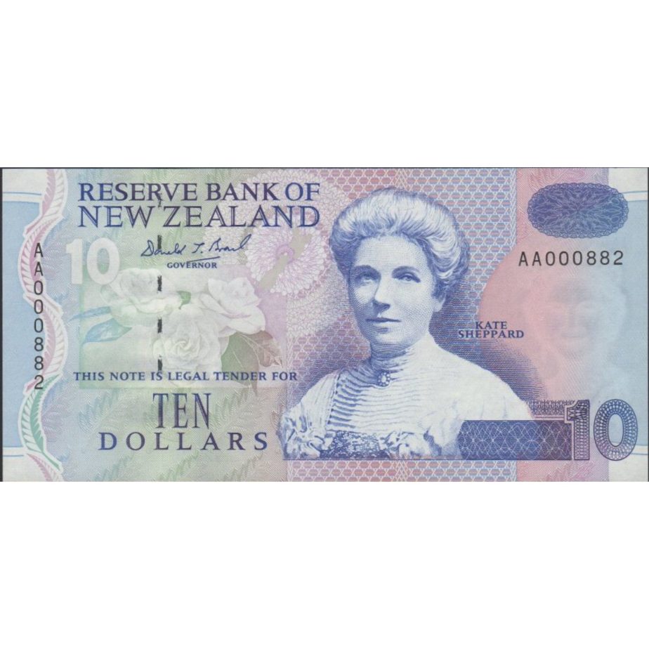1992 NZ $10 Note
