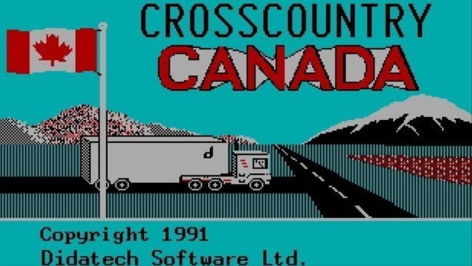Cross Country CANADA - Who remembers this awesome trucking computer game!!