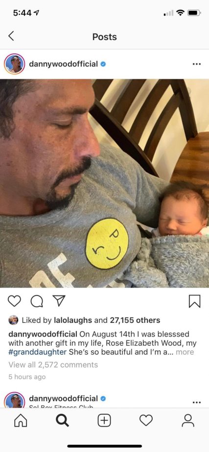 NKOTB’s Danny Wood is a grandfather