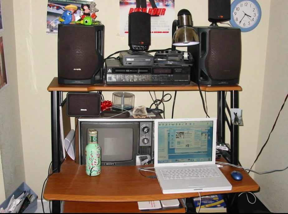 My 90’s/early 2000’s Desk