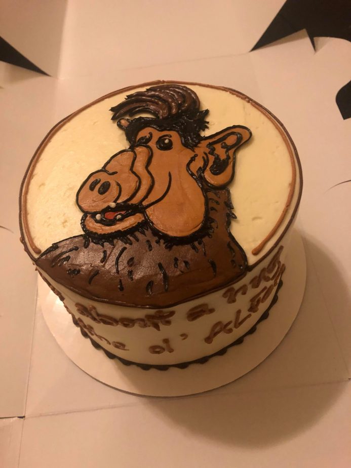 My dope ALF birthday cake