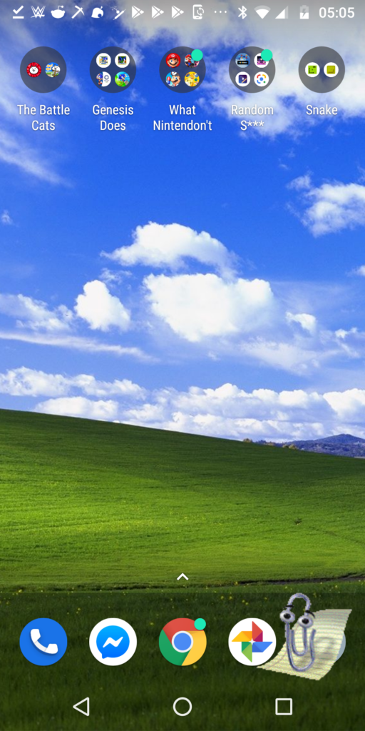 I think I have the best phone in the universe! It has the famous ...