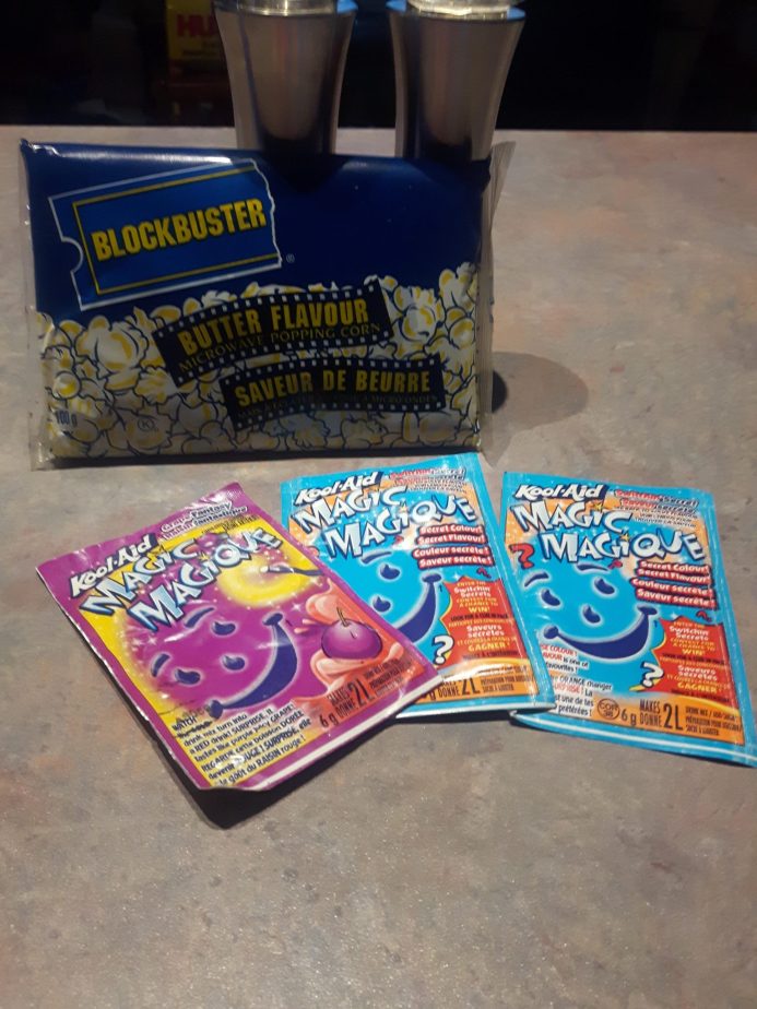 Let the sleepover begin with Kool-Aid Magic, BLOCKBUSTER Popcorn and ...