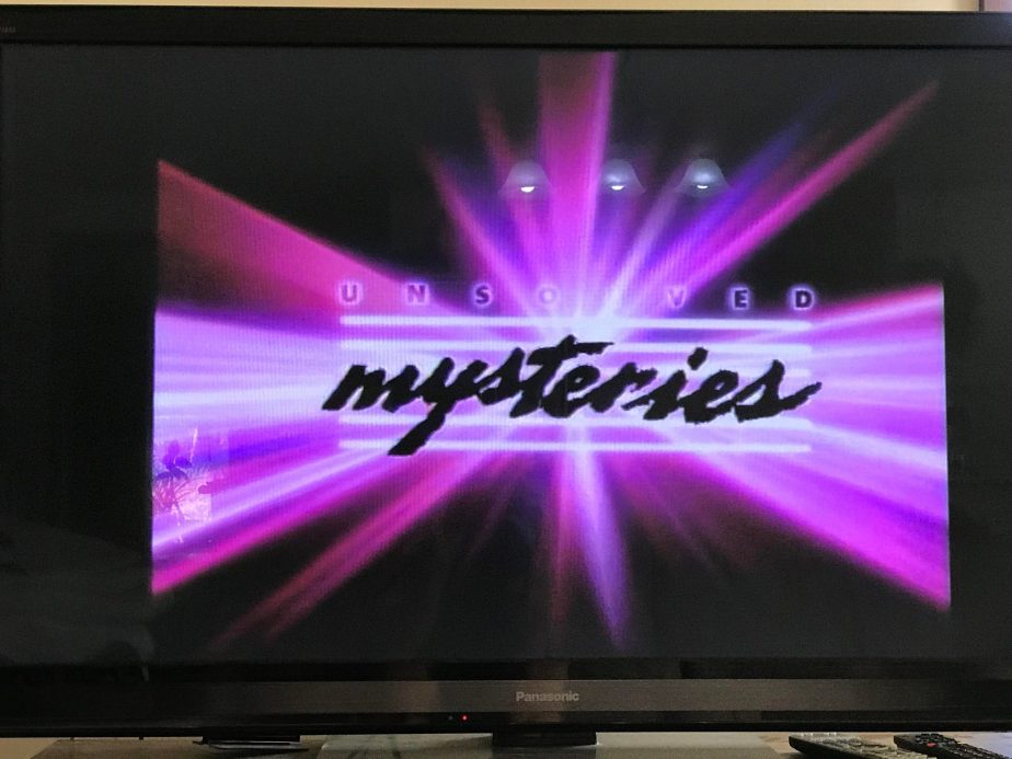 Nothing creepier than the original Unsolved Mysteries when I was a kid Nothing creepier than the original Unsolved Mysteries when I was a kid