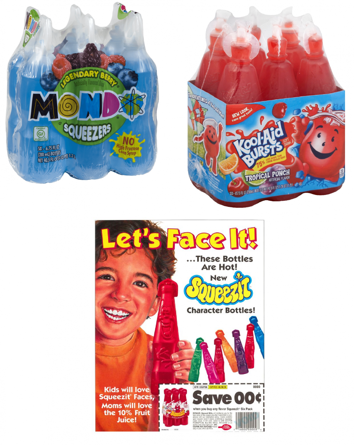 Squeezit drinks commercial from 1991!